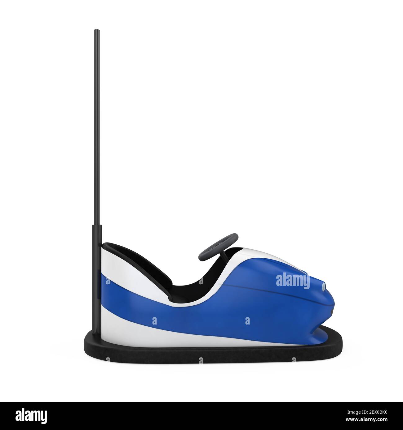 Bumper Car Isolated Stock Photo - Alamy