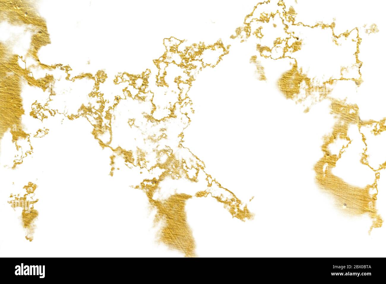 Gold splashes Texture. Brush stroke design element. Grunge golden ...