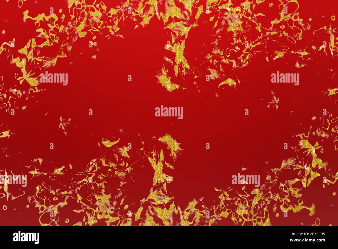 Red, golden texture surface. Color vintage grunge background for text ...