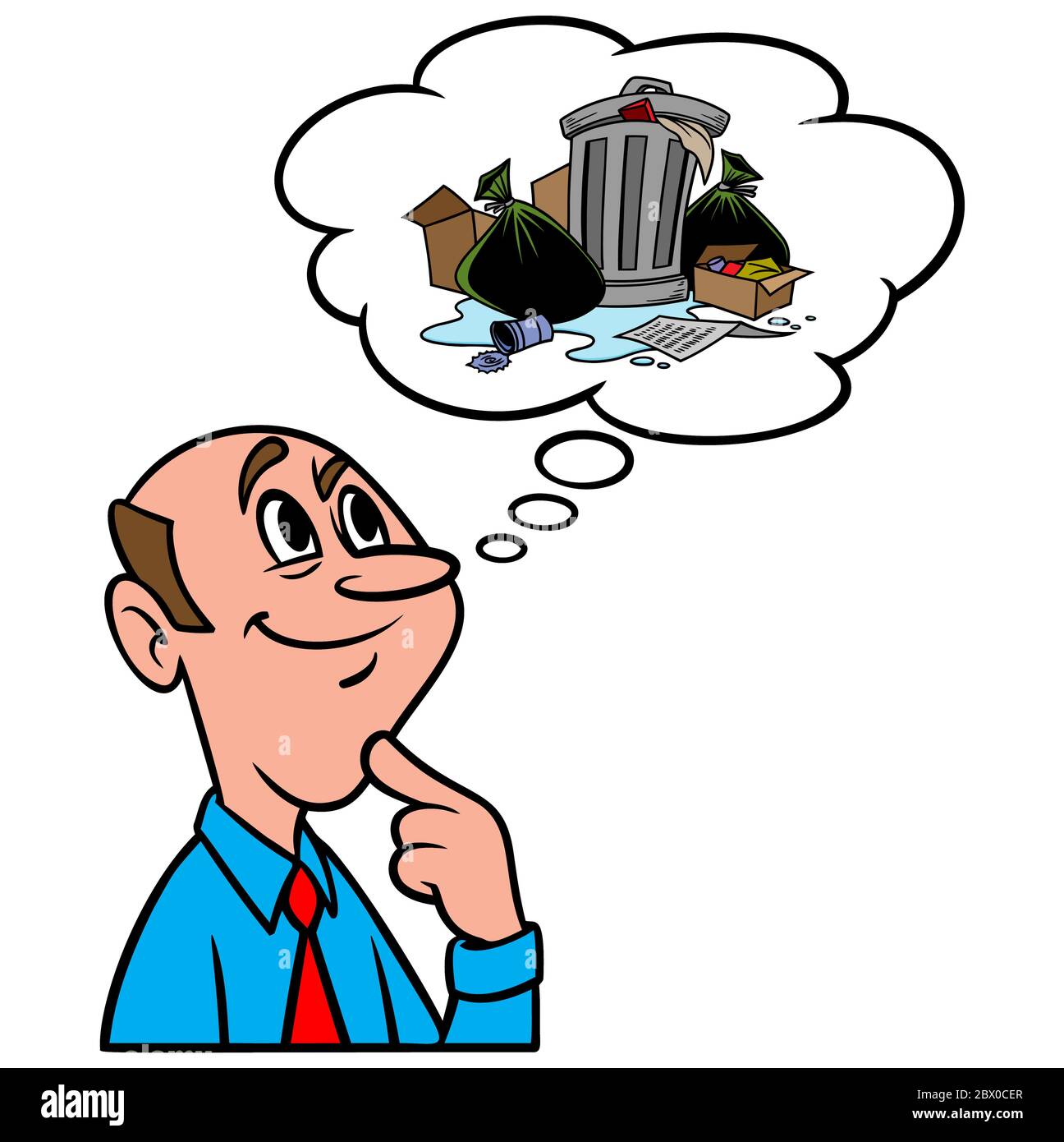 Solid waste Stock Vector Images - Alamy