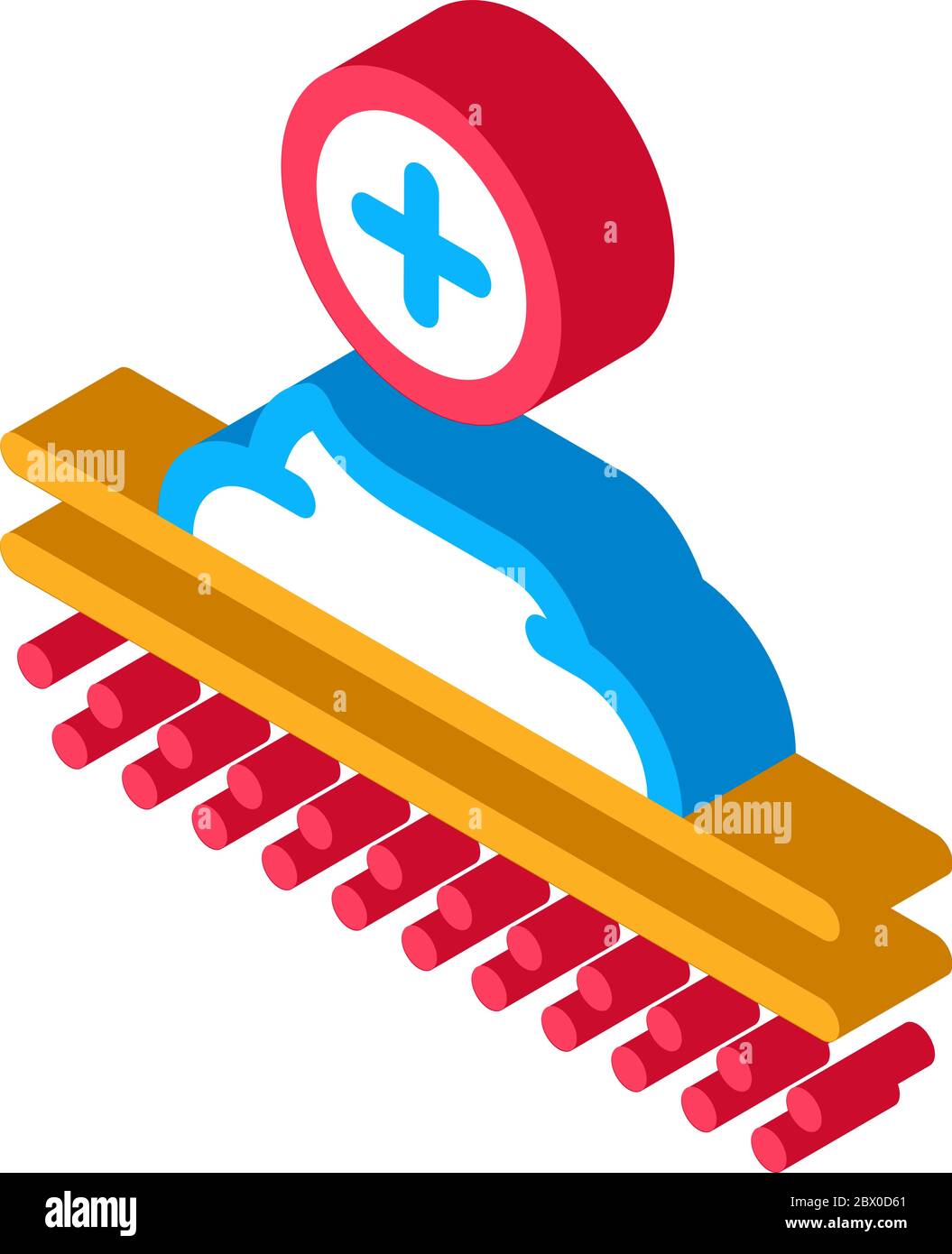 Healthcare Cream Isometric Icon Vector Illustration Stock Vector Image