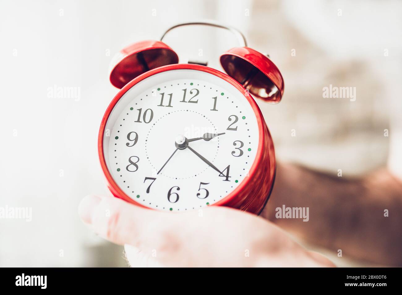 Clock 7 pm digital hi-res stock photography and images - Alamy