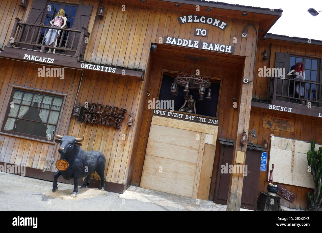 West Hollywood, California, USA 2nd June 2020 A general view of ...