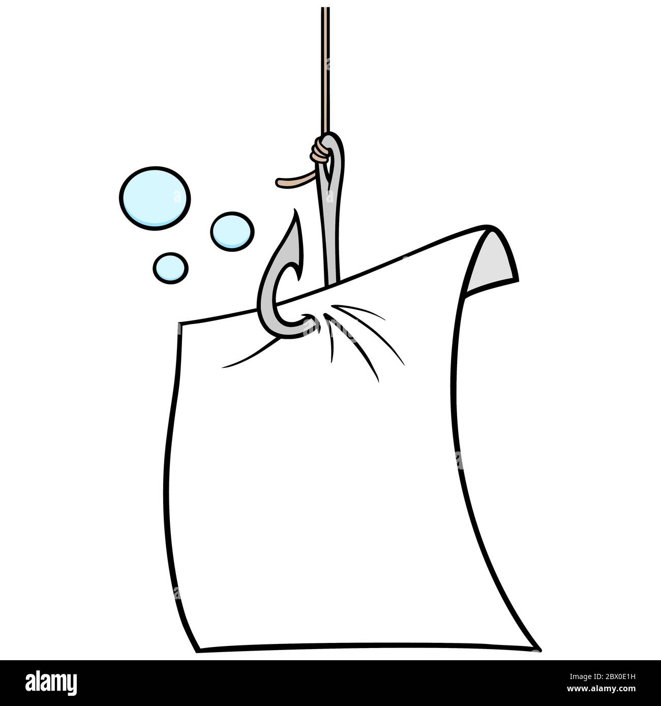 Underwater Message - An illustration of an Underwater Message Stock ...