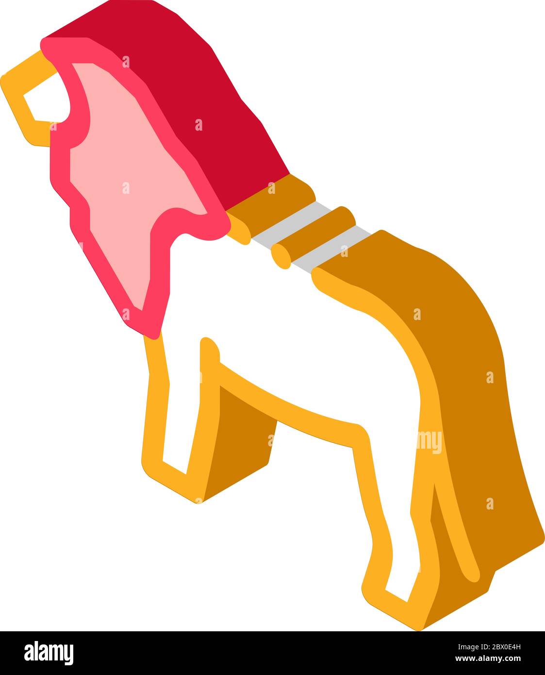 Lion isometric icon vector illustration Stock Vector Image & Art - Alamy