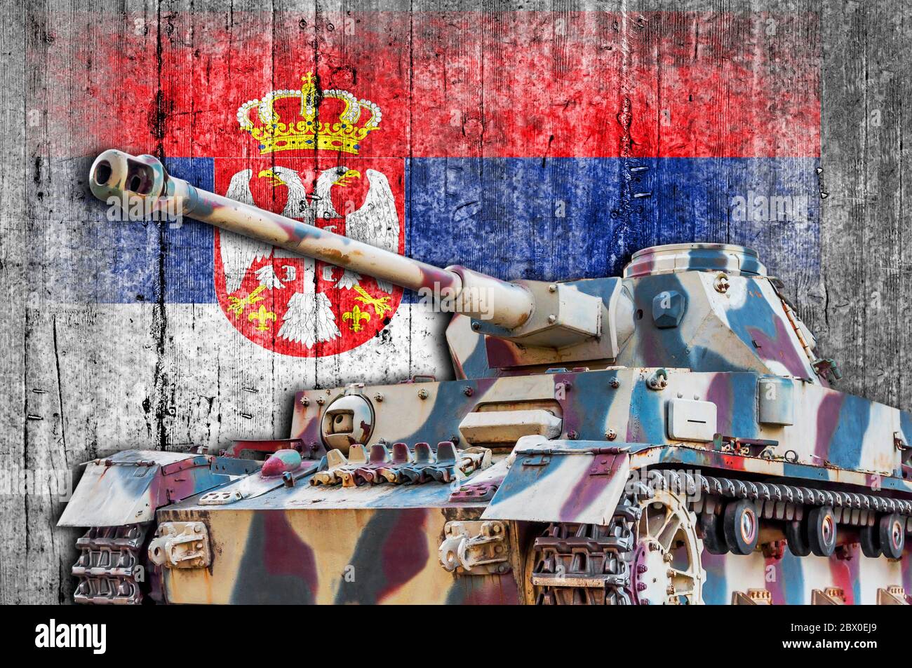 Serbian tank hi-res stock photography and images - Alamy