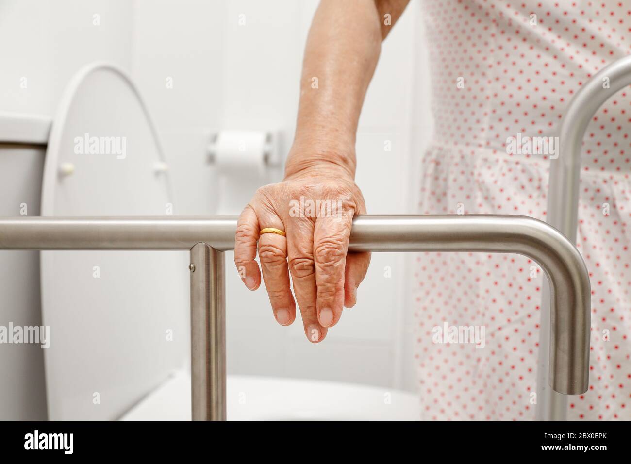 Old woman toilet hi-res stock photography and images - Alamy