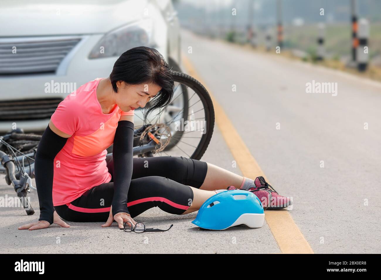 Female crash helmet hi-res stock photography and images - Alamy