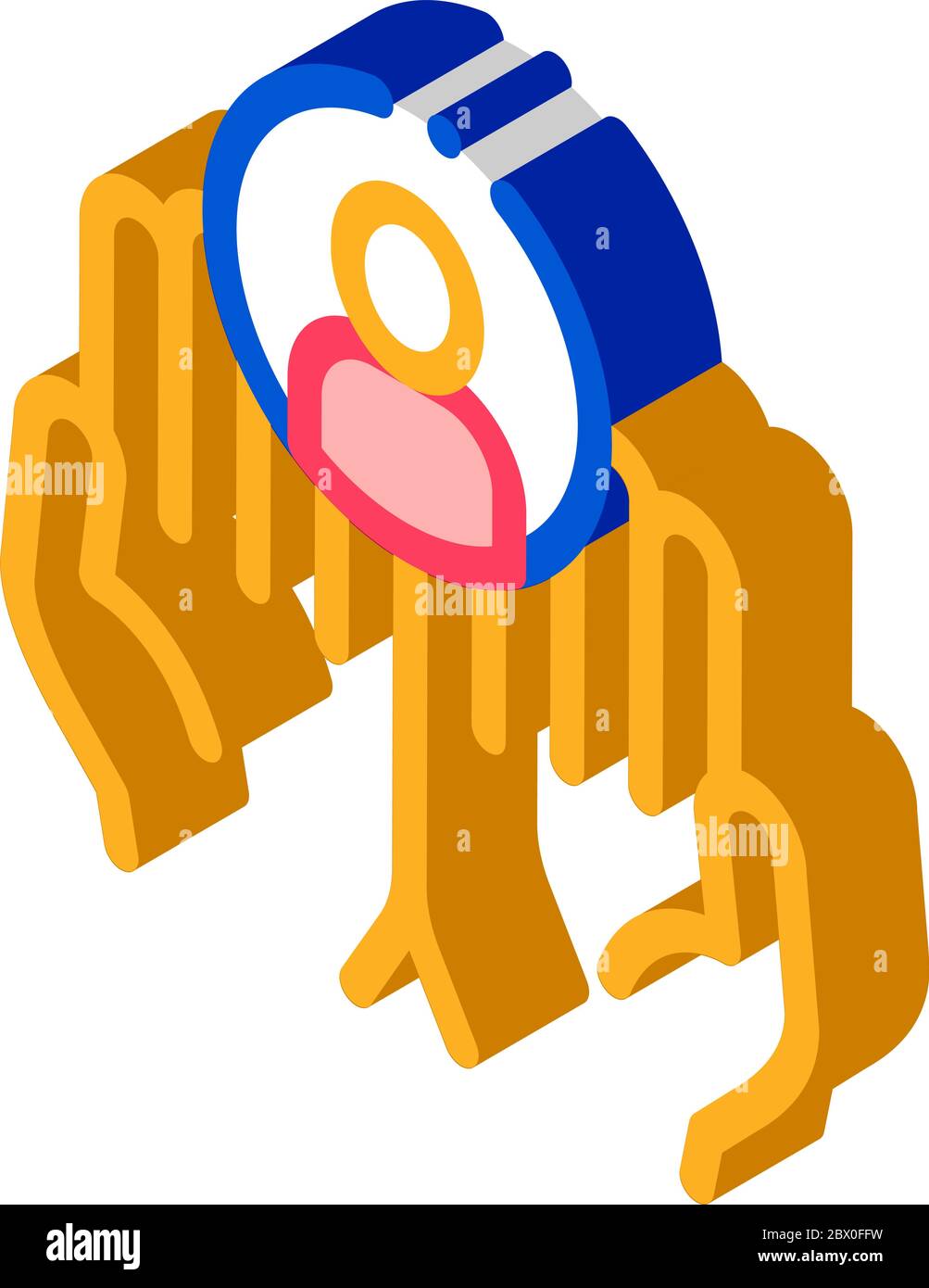 New Client isometric icon vector illustration Stock Vector Image & Art ...