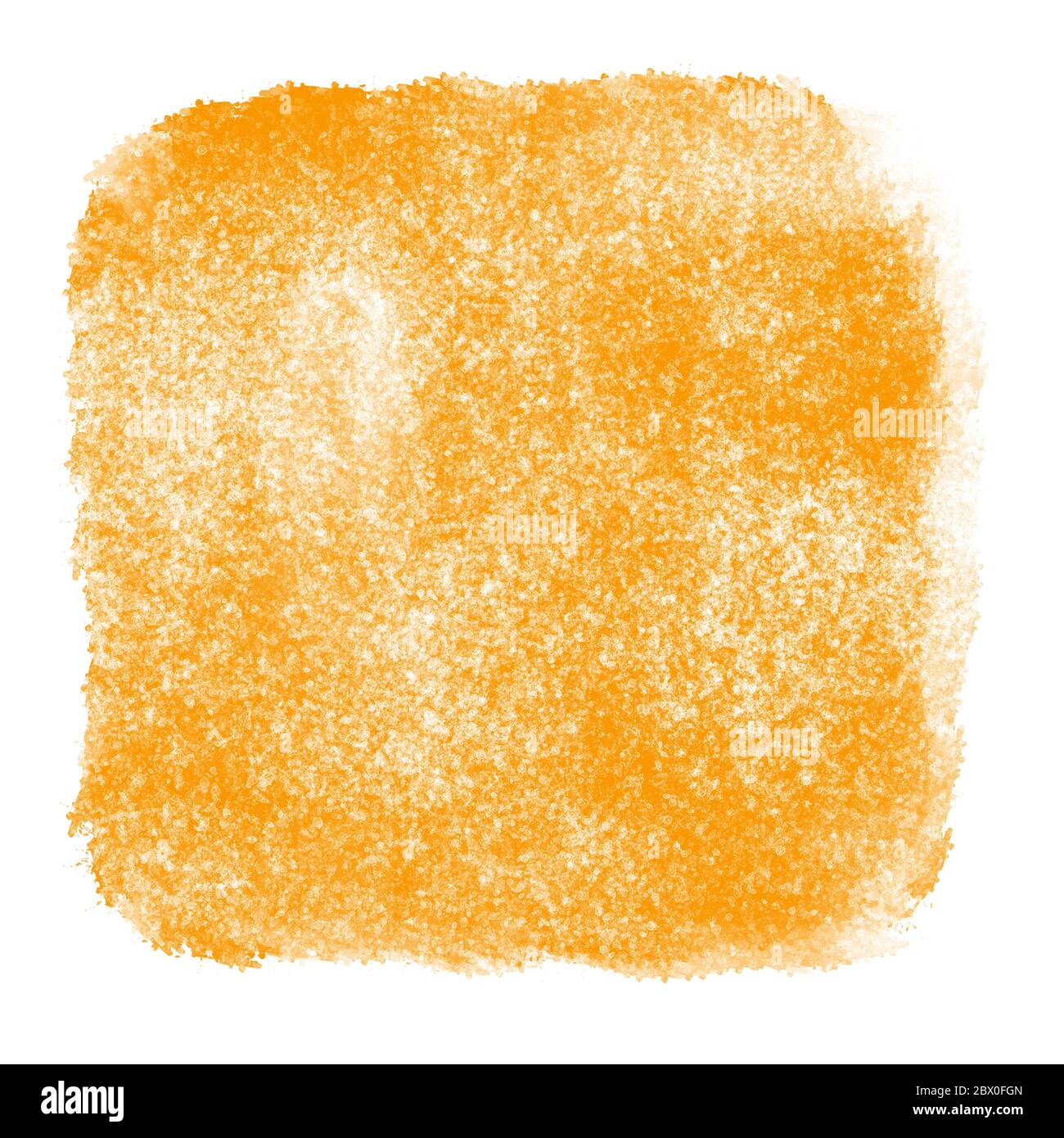 Orange watercolor textured backdrop wallpaper background. Hand drawing ...