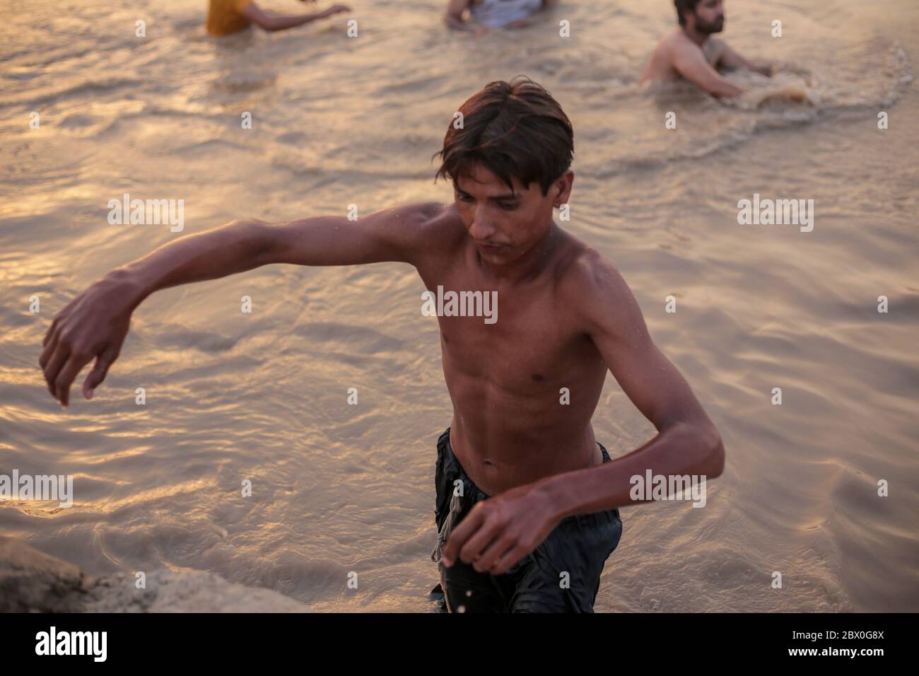 Man taking bath hi-res stock photography and images - Alamy