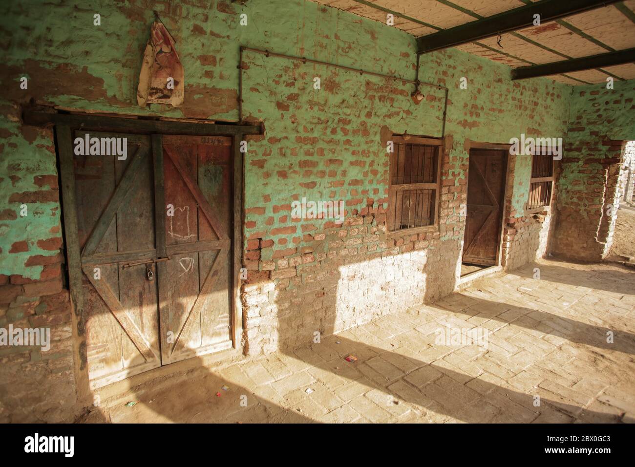 Door Of A House In A Village In Sindh, Pakistan Stock Photo - Alamy