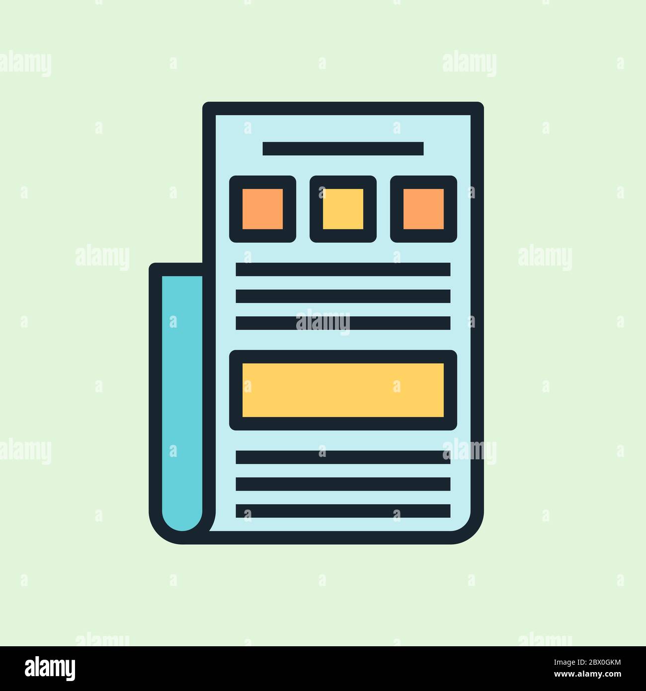 Digital daily mail Stock Vector Images - Alamy