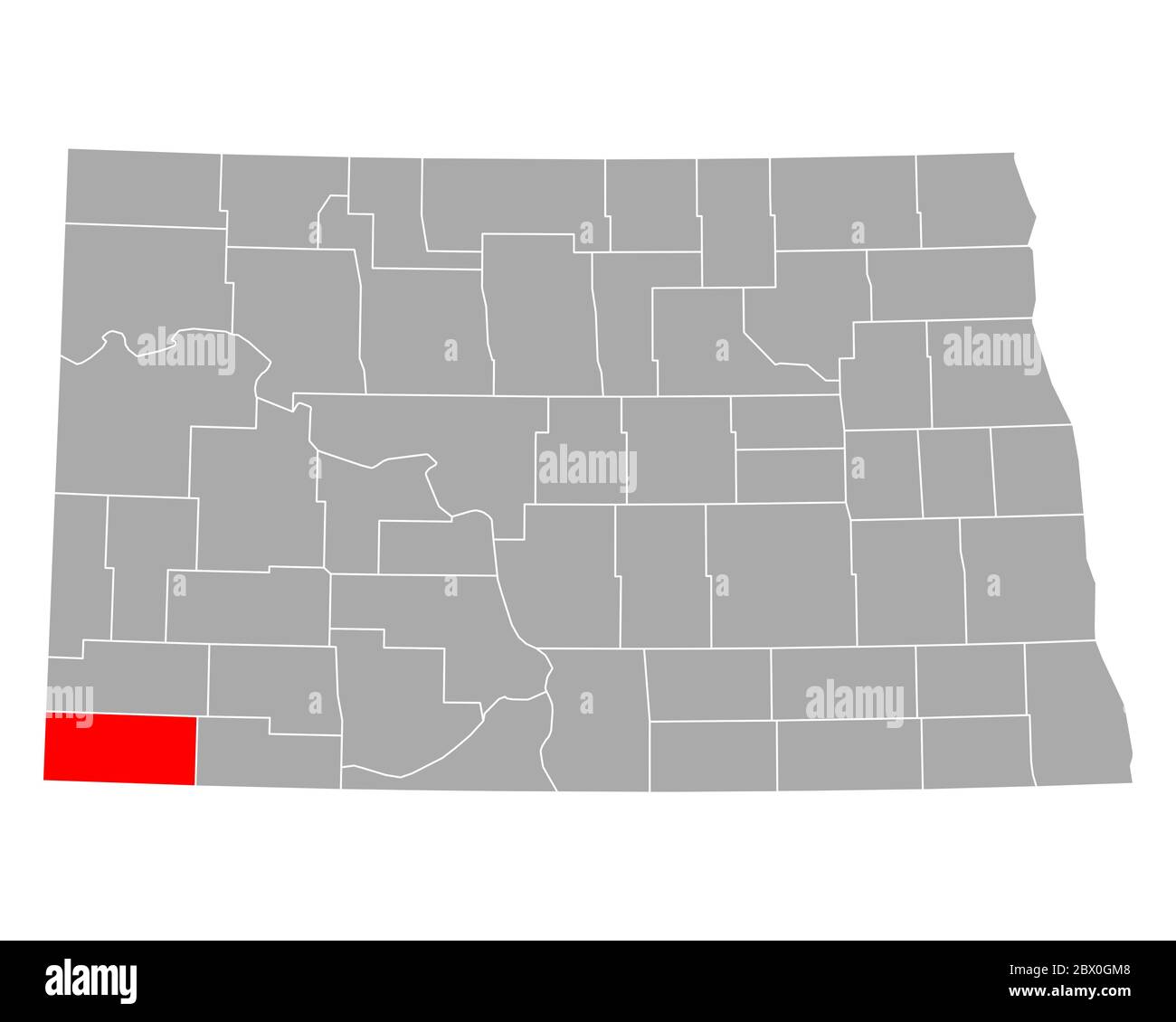 Map of bowman hi-res stock photography and images - Alamy