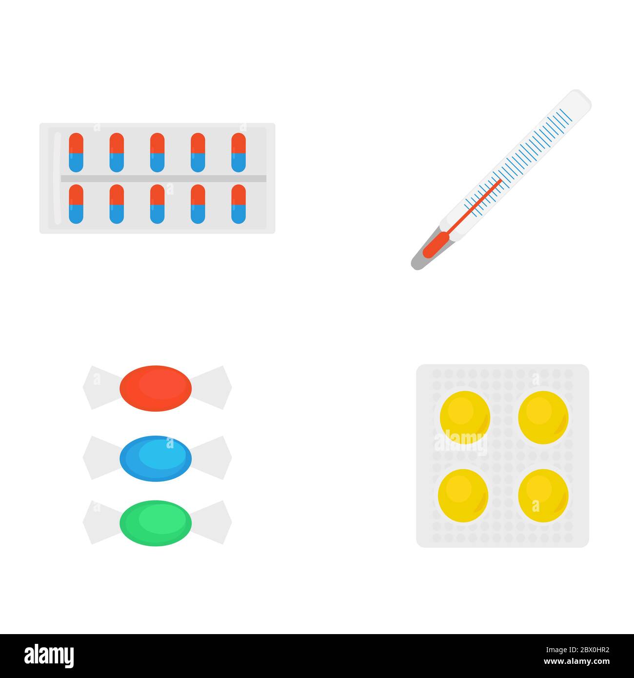 Cold medication Stock Vector Images - Alamy