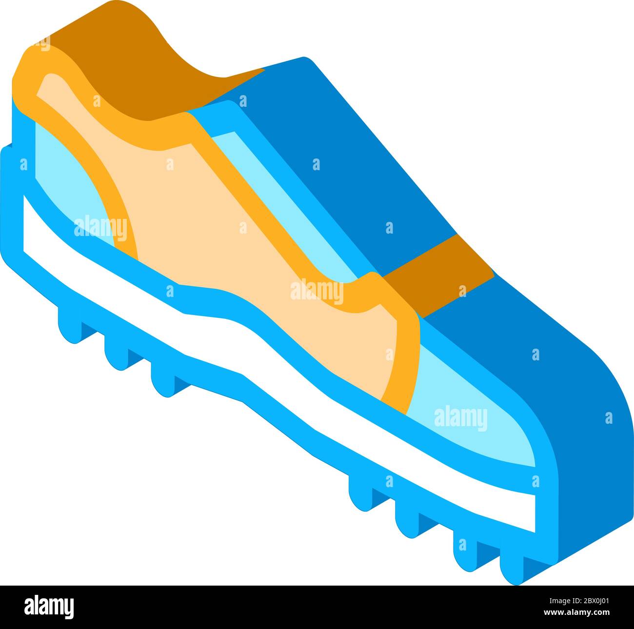 Sneakers for Cricket isometric icon vector illustration Stock Vector ...