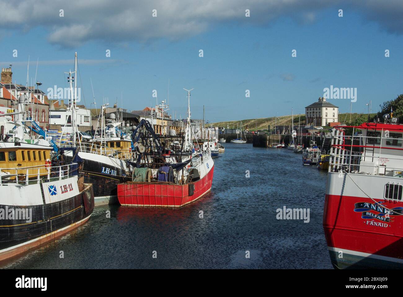 Eyemouth fishing boats hi-res stock photography and images - Alamy