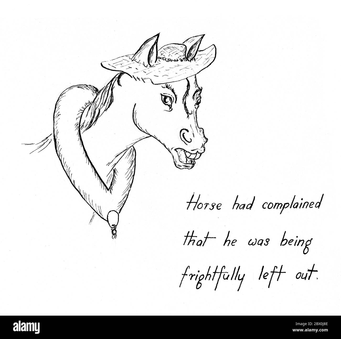 Cartoon Horse Head High Resolution Stock Photography and Images - Alamy