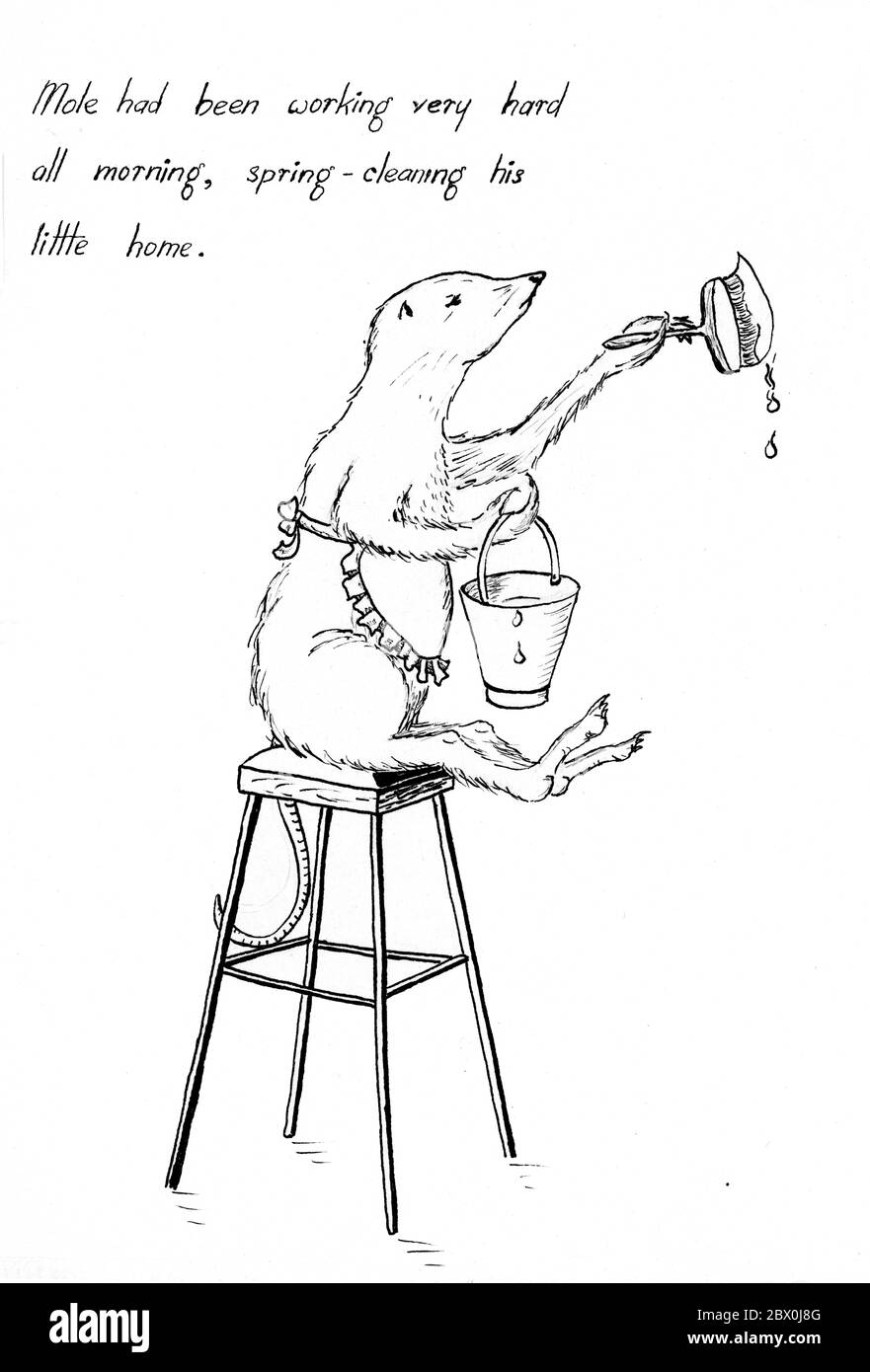 Hard painting brush Black and White Stock Photos & Images - Alamy