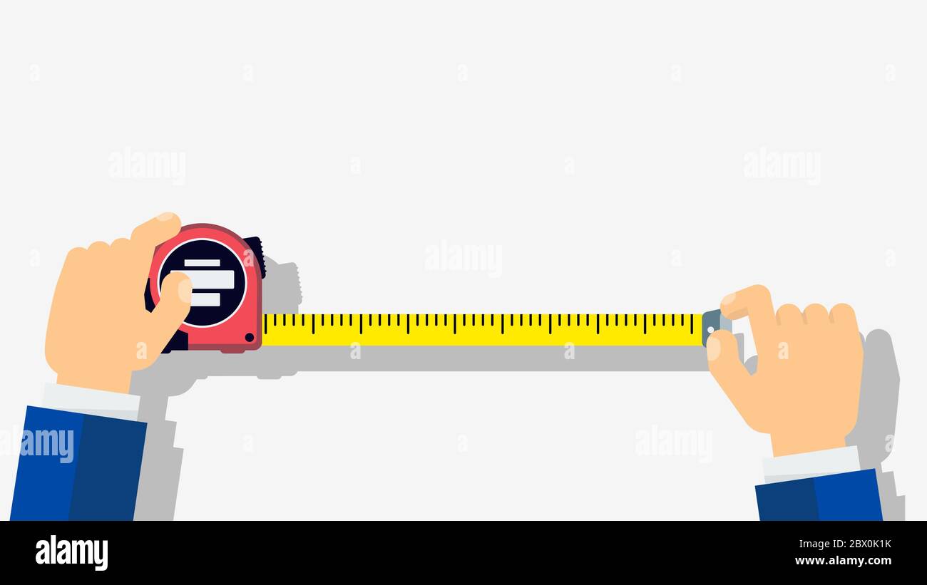 Man height measuring height not child Stock Vector Images - Alamy