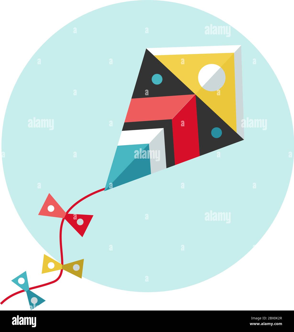 Kite vector illustration Stock Vector Image & Art - Alamy