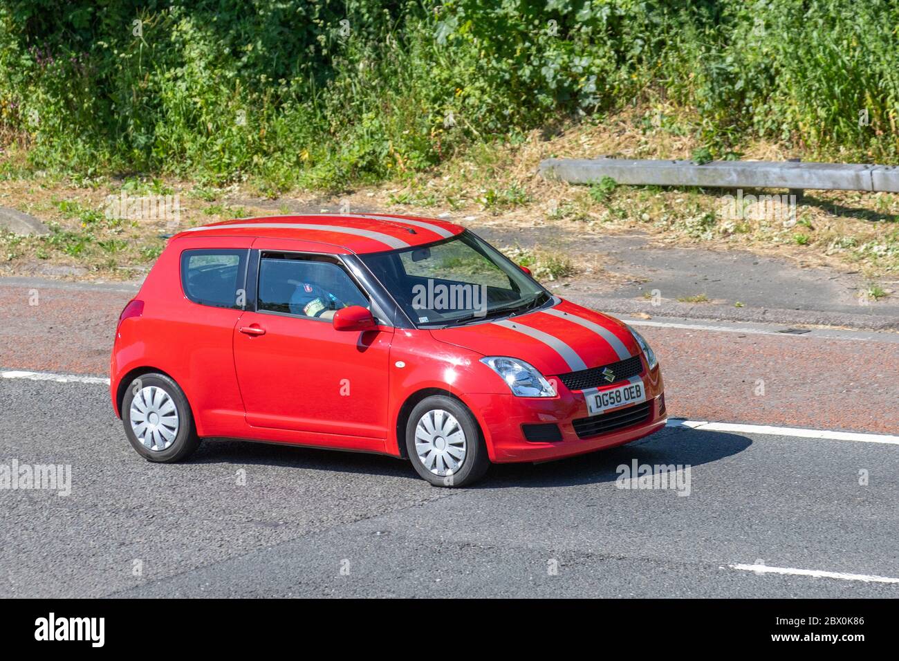 White suzuki swift hi-res stock photography and images - Alamy
