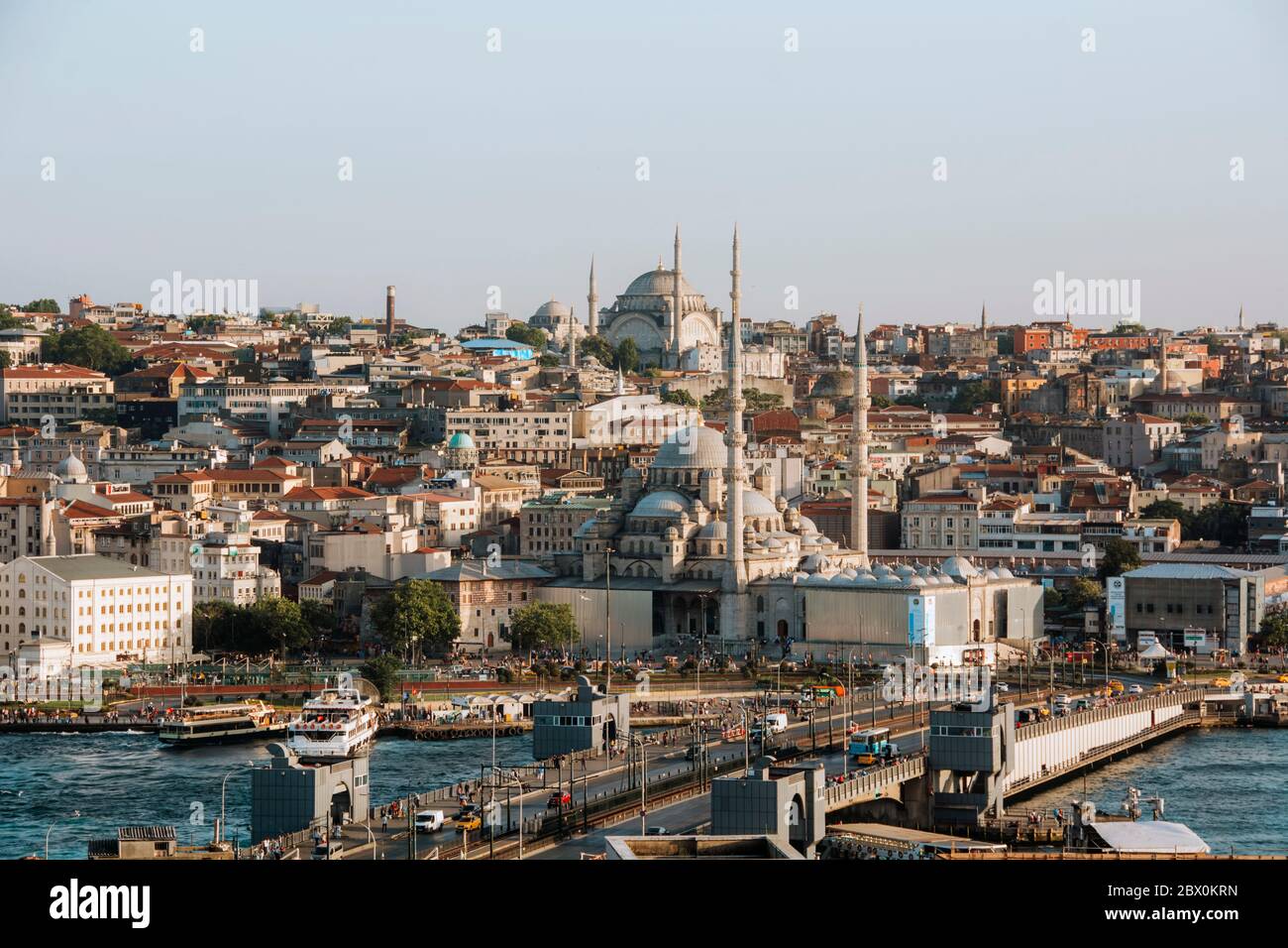 Panoramic view of the historical center of Istanbul, Architecture on ...