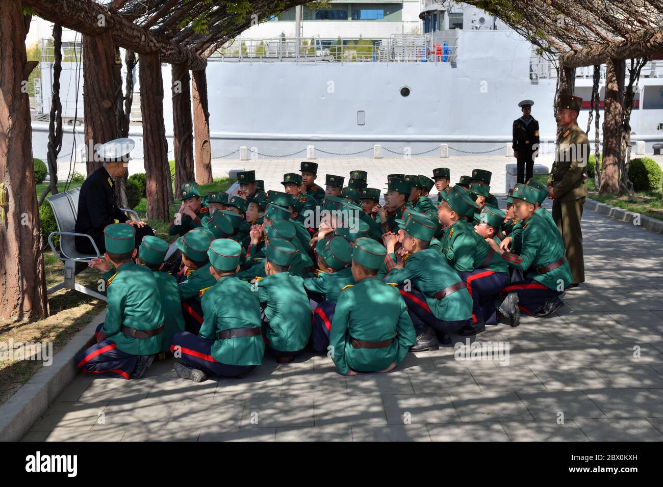 Pyongyang, North Korea - May 2, 2019: Museum of Victory. A korean war ...