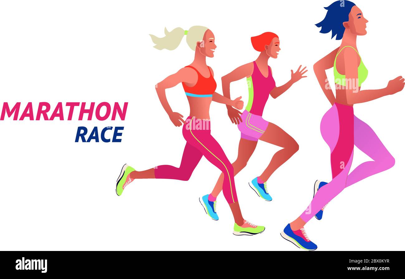5k runner 5k run Stock Vector Images - Alamy