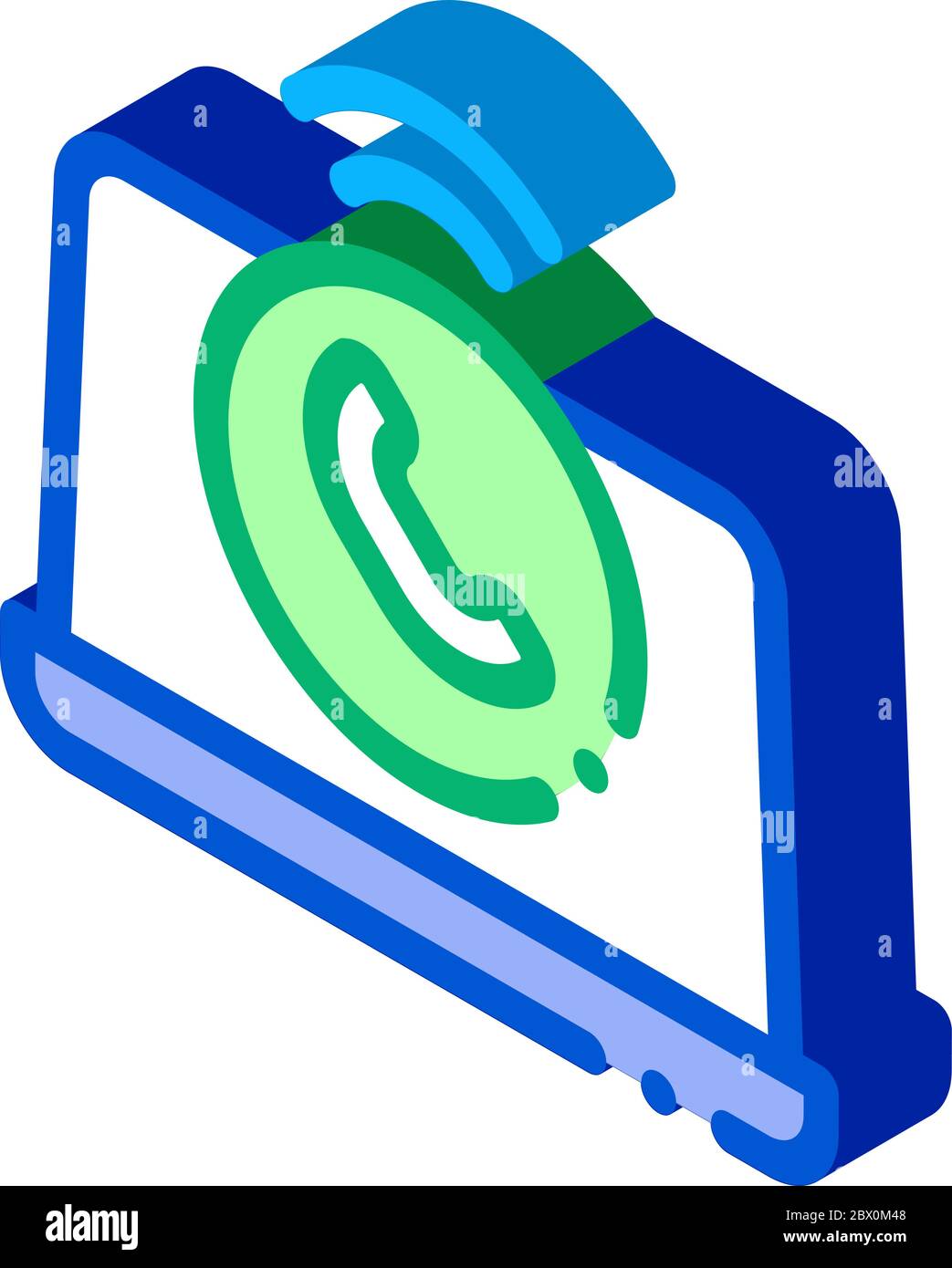 Laptop isometric icon vector illustration Stock Vector Image & Art - Alamy