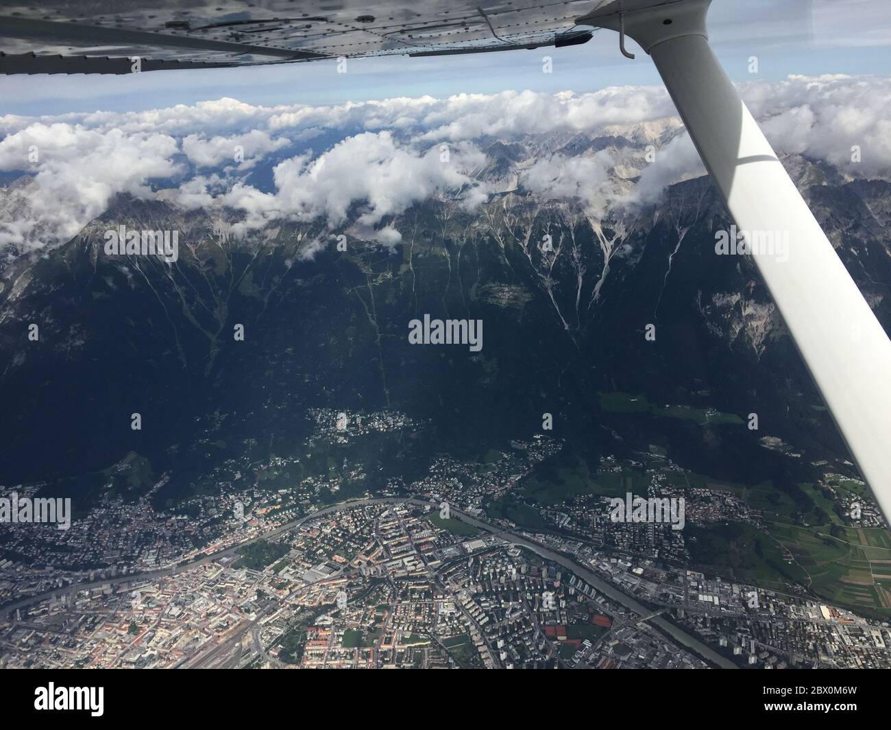 Pilot in a cockpit from outside hi-res stock photography and images - Alamy