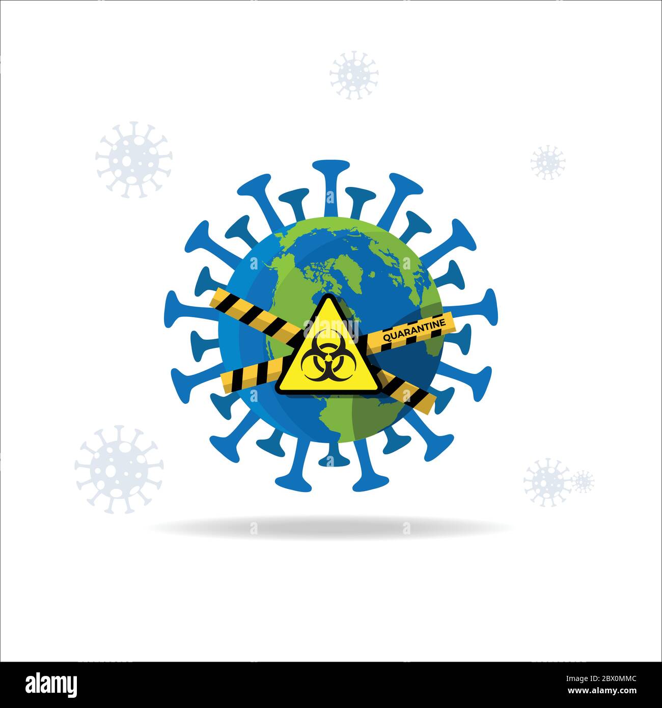 Corona Virus Disease Sign Logo Symbol Illustration Stock Vector Image ...