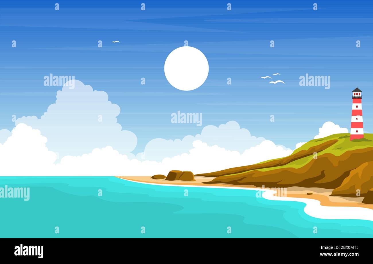 Scotland island coast Stock Vector Images - Alamy
