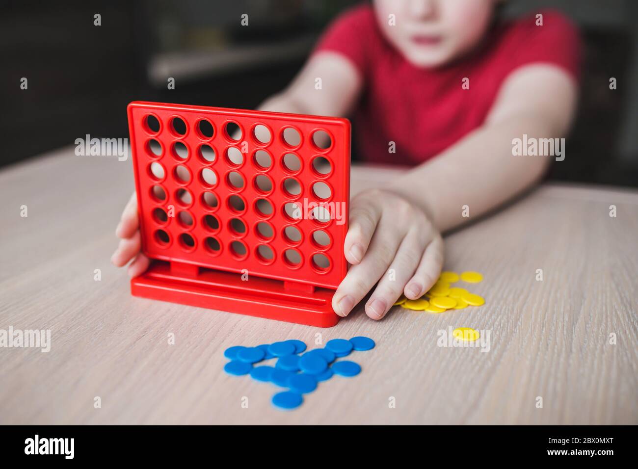 Children's board games - fun and learning - intellectual games Stock ...