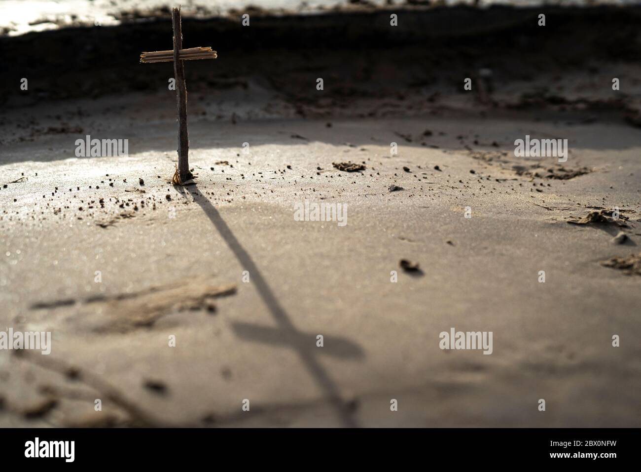 Jesus walking alone hi-res stock photography and images - Alamy