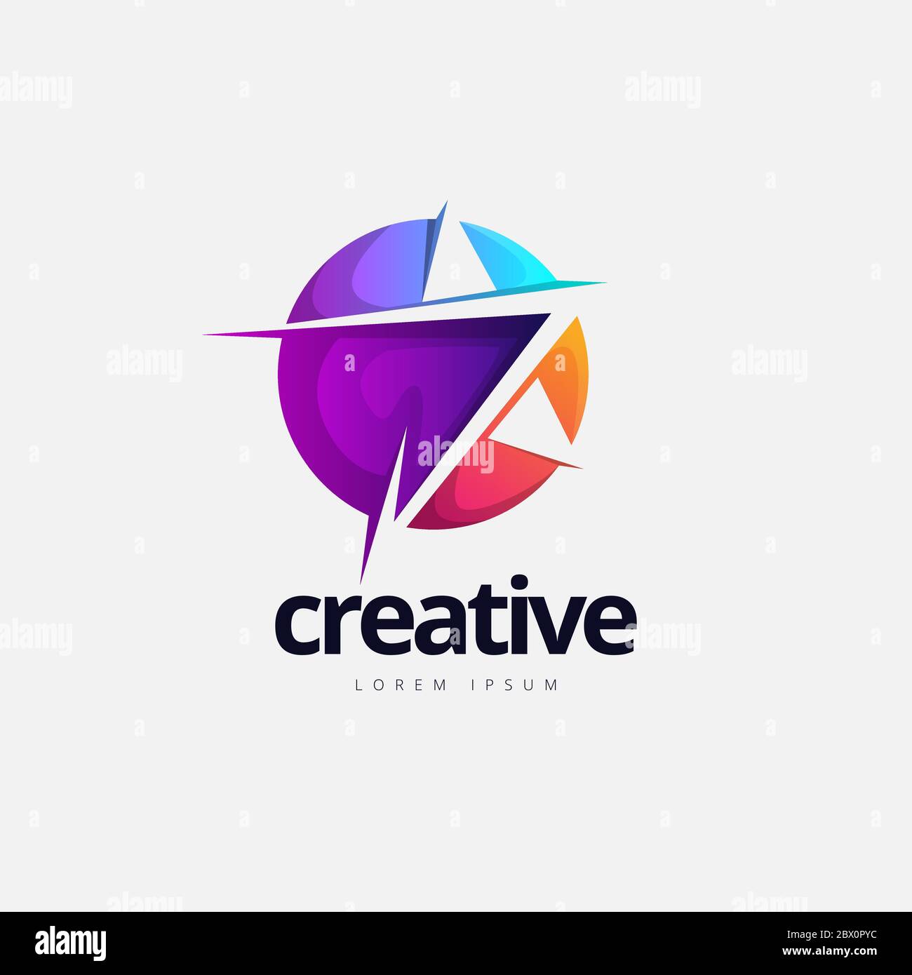Vibrant Creative Star Logo Design Stock Vector Image & Art - Alamy