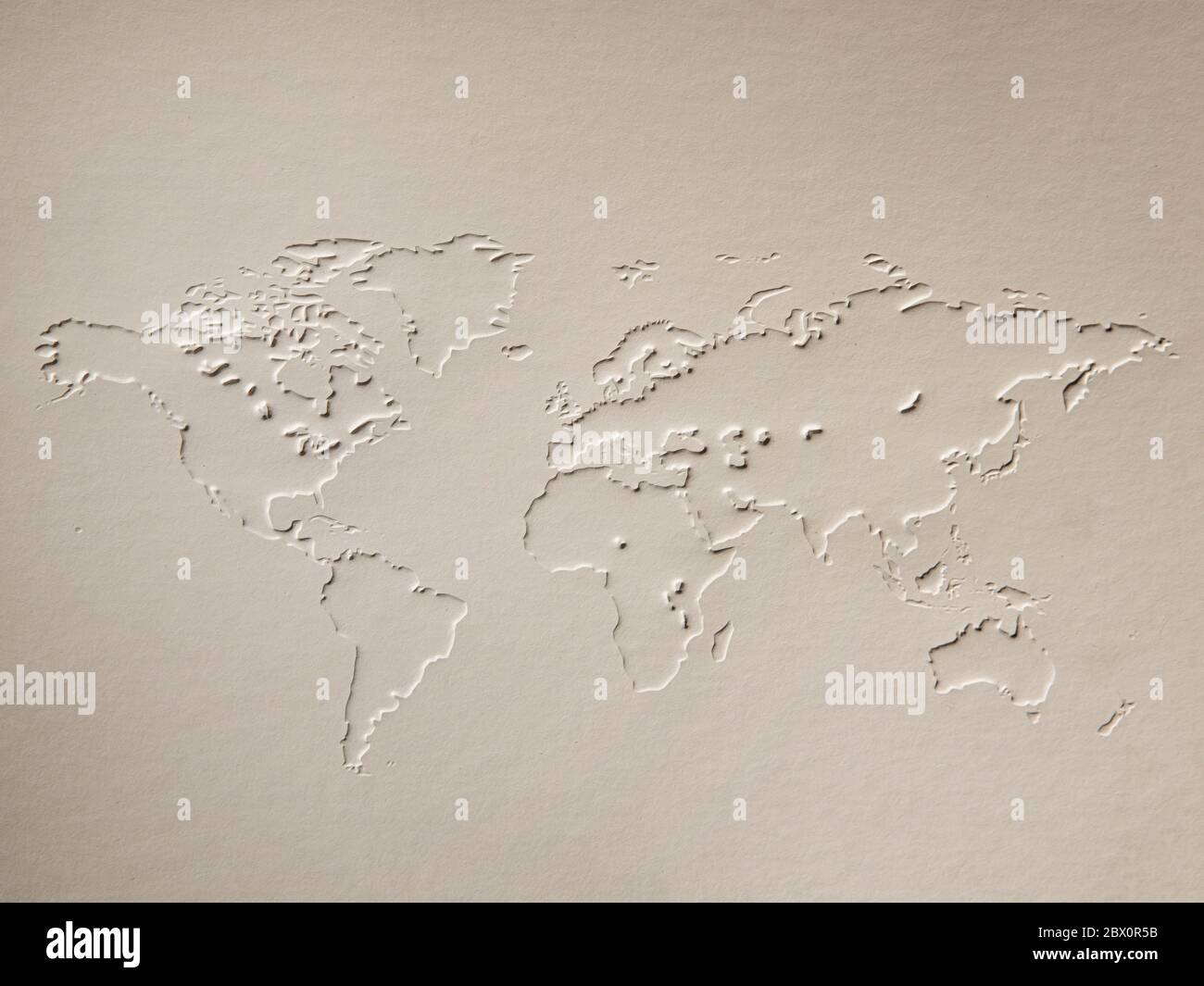 World map australia round hi-res stock photography and images - Alamy