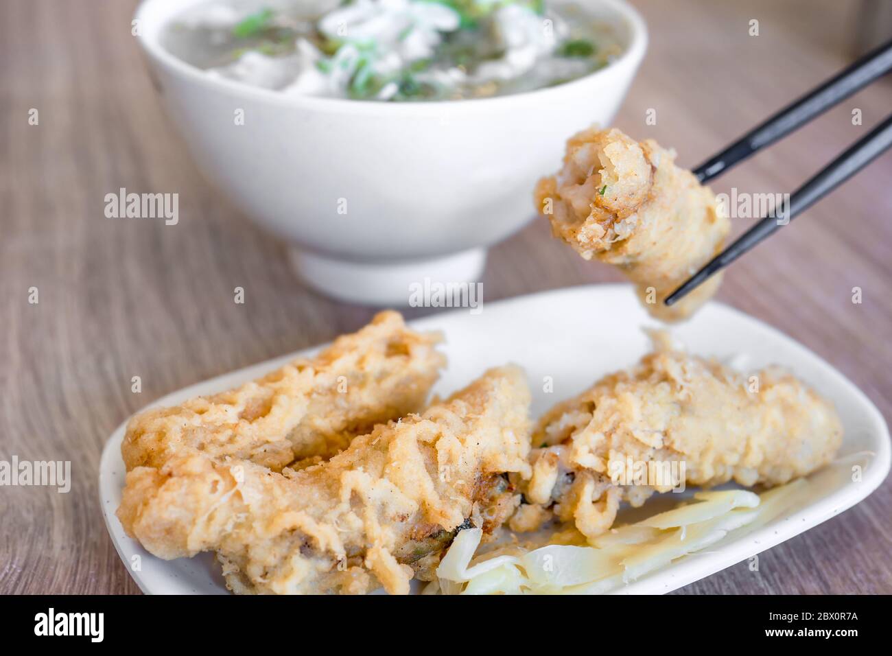 Fried shrimp roll - Taiwanese food cuisine in Tainan, Taiwan restaurant ...