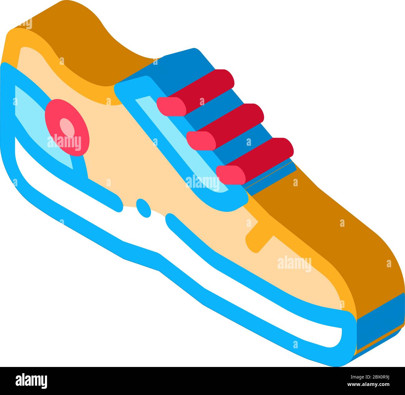 Special Sports Shoes isometric icon vector illustration Stock Vector ...