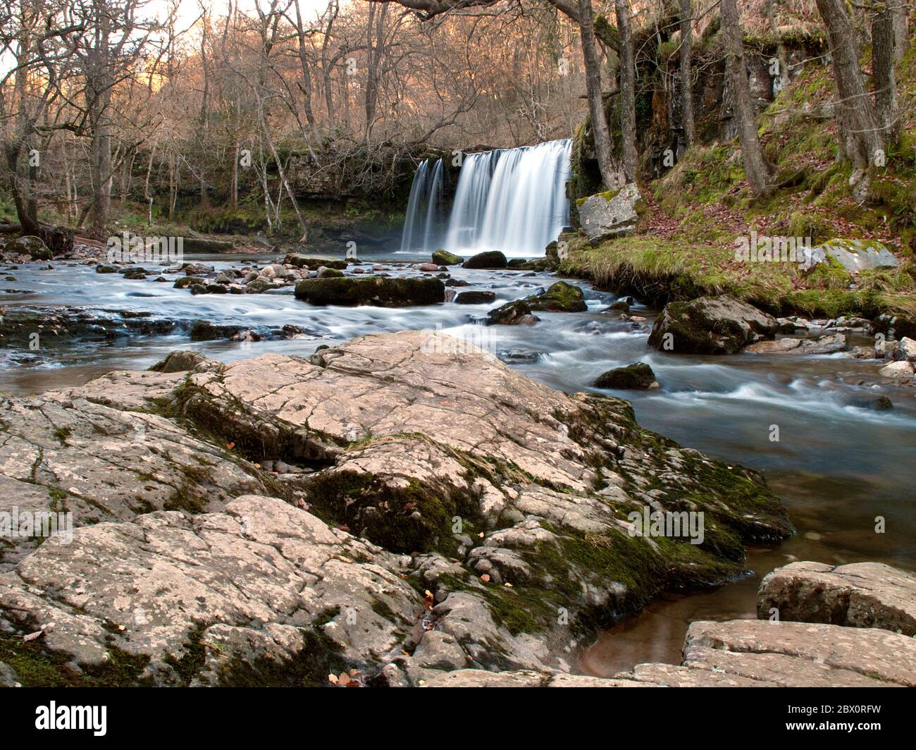Waterfalls brecon beacons national park hi-res stock photography and ...