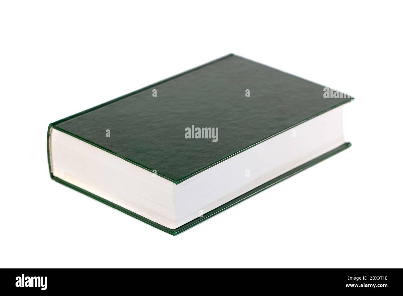 Single book isolated on white background, education Stock Photo - Alamy