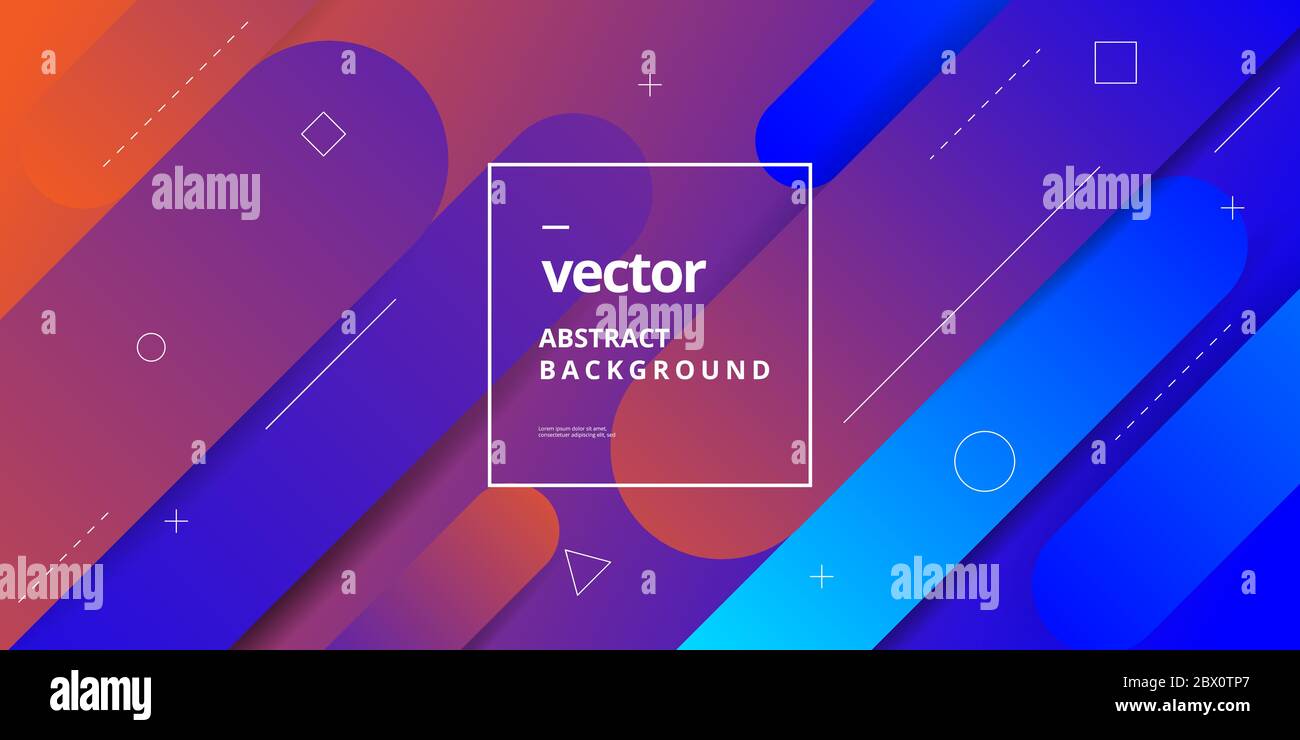 Minimalist Trendy Gradient Composition Background Design Stock Vector ...