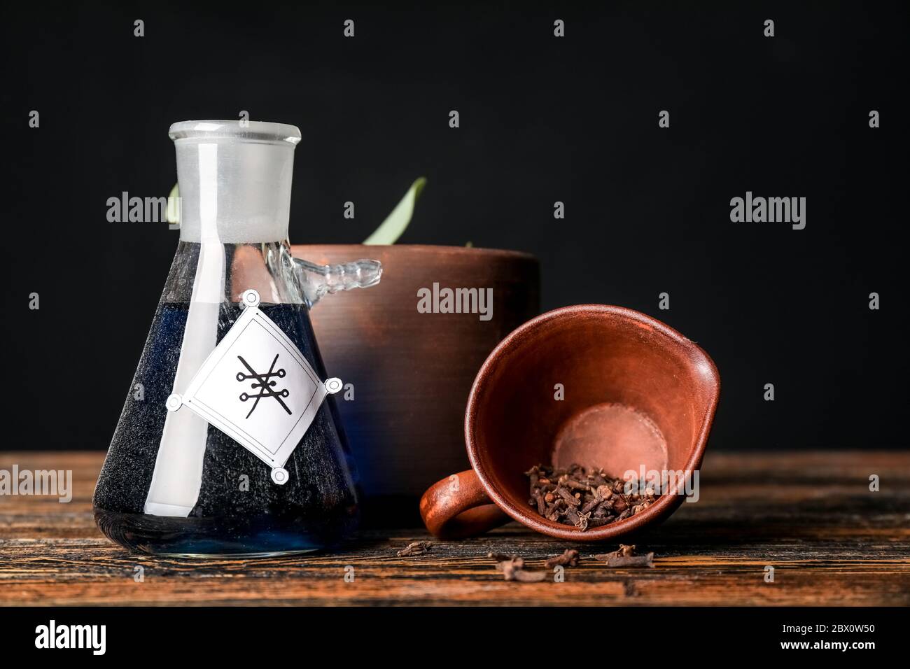 Alchemy elixir flask hi-res stock photography and images - Alamy