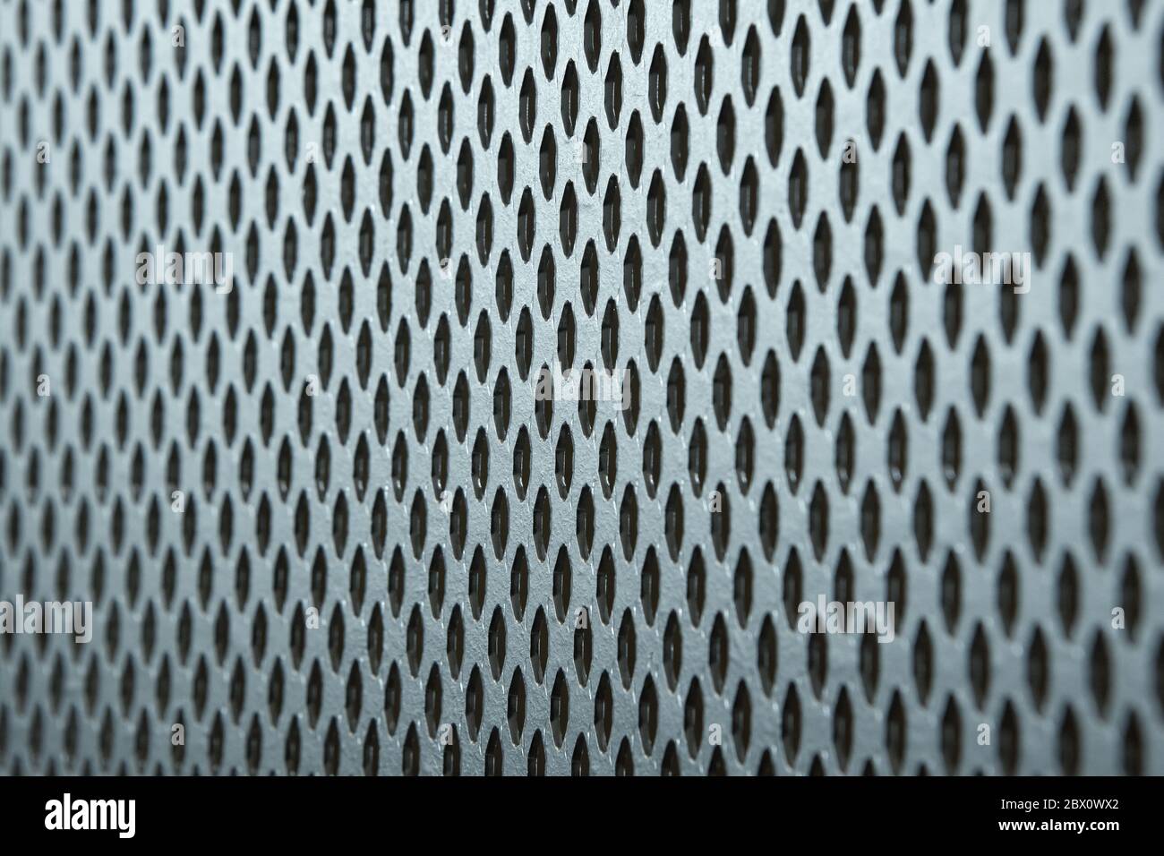 The texture and pattern of perforated metal Stock Photo - Alamy