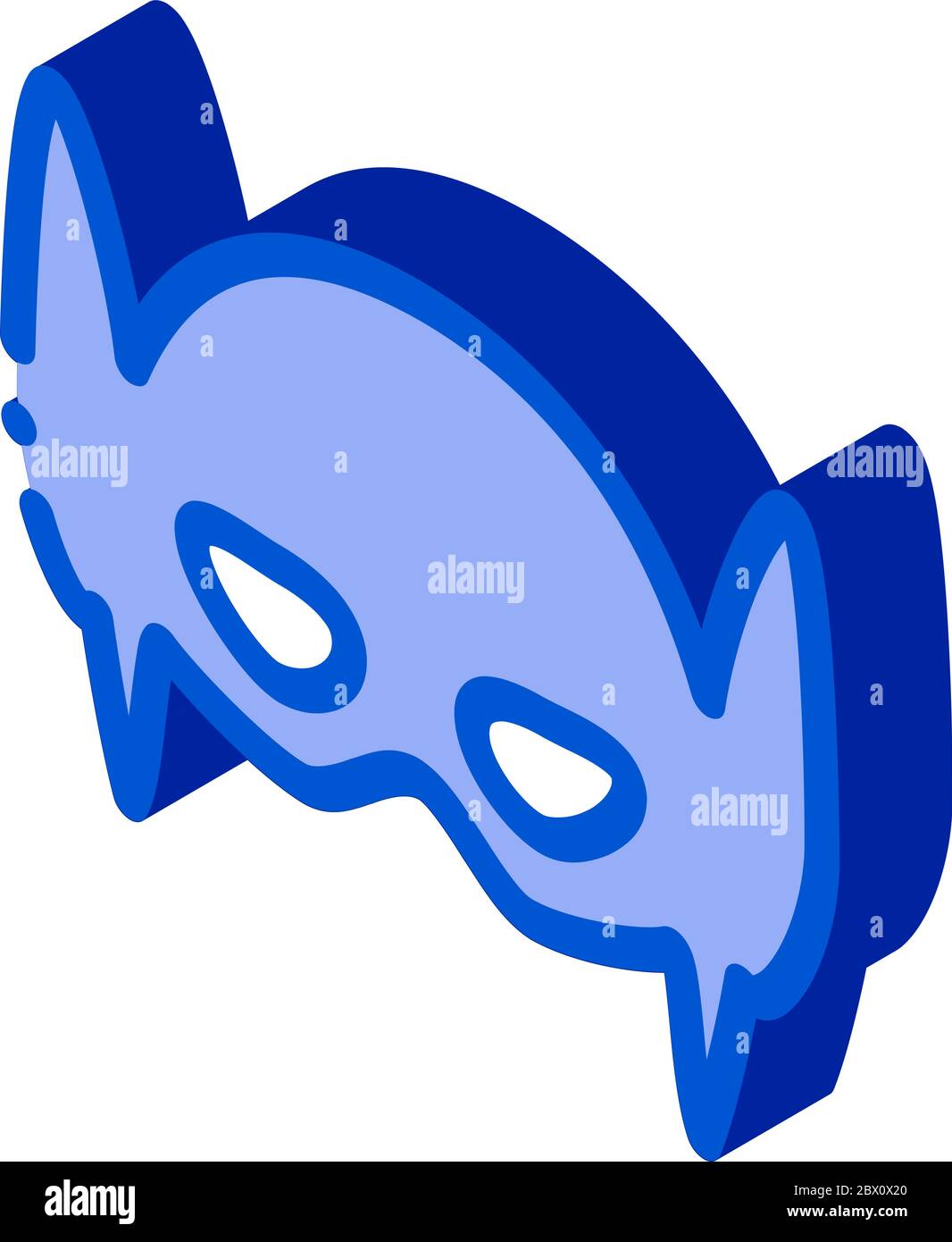 Emblem Hero Symbol isometric icon vector illustration Stock Vector ...