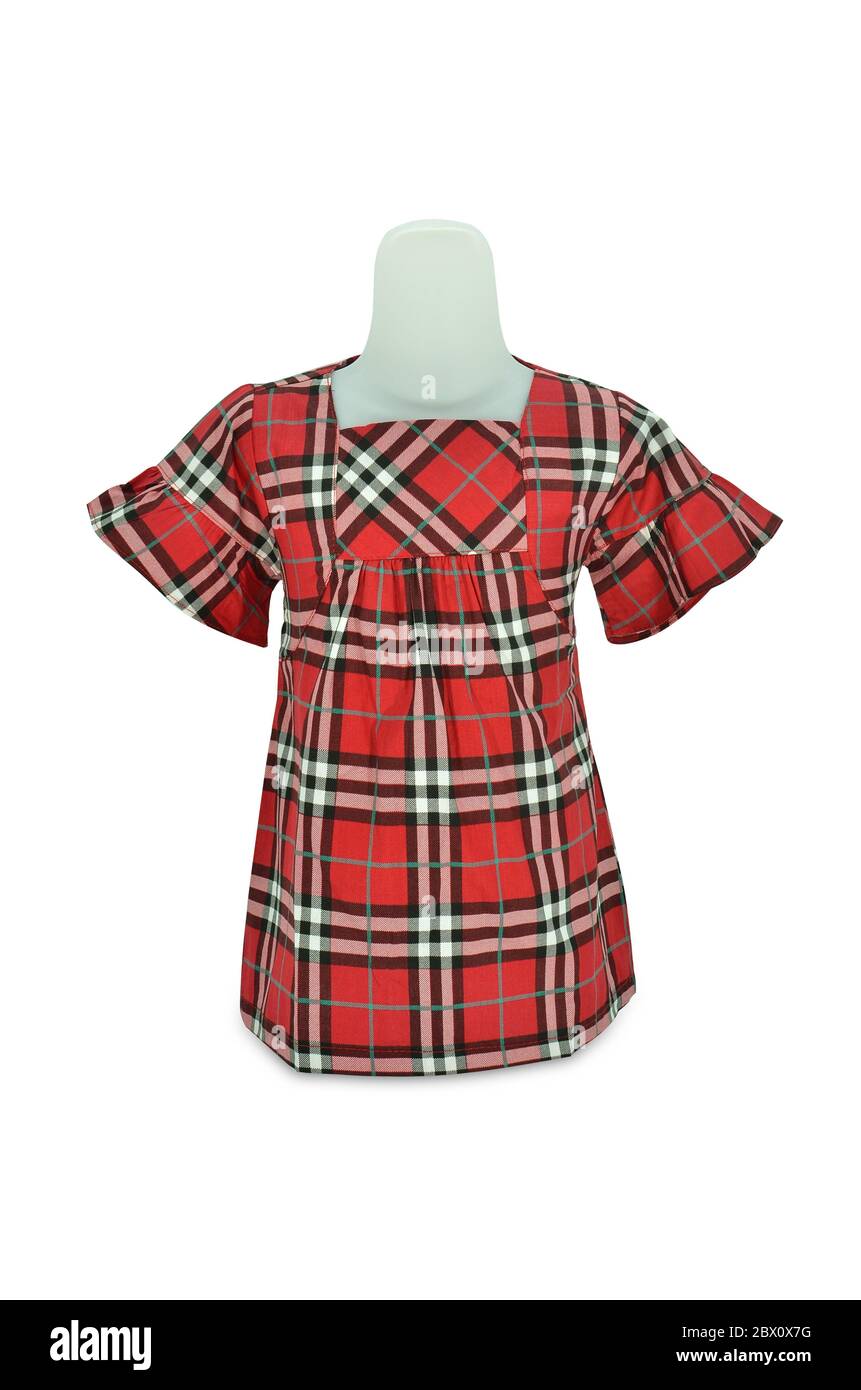 Colorful children clothes isolated in white background Stock Photo - Alamy