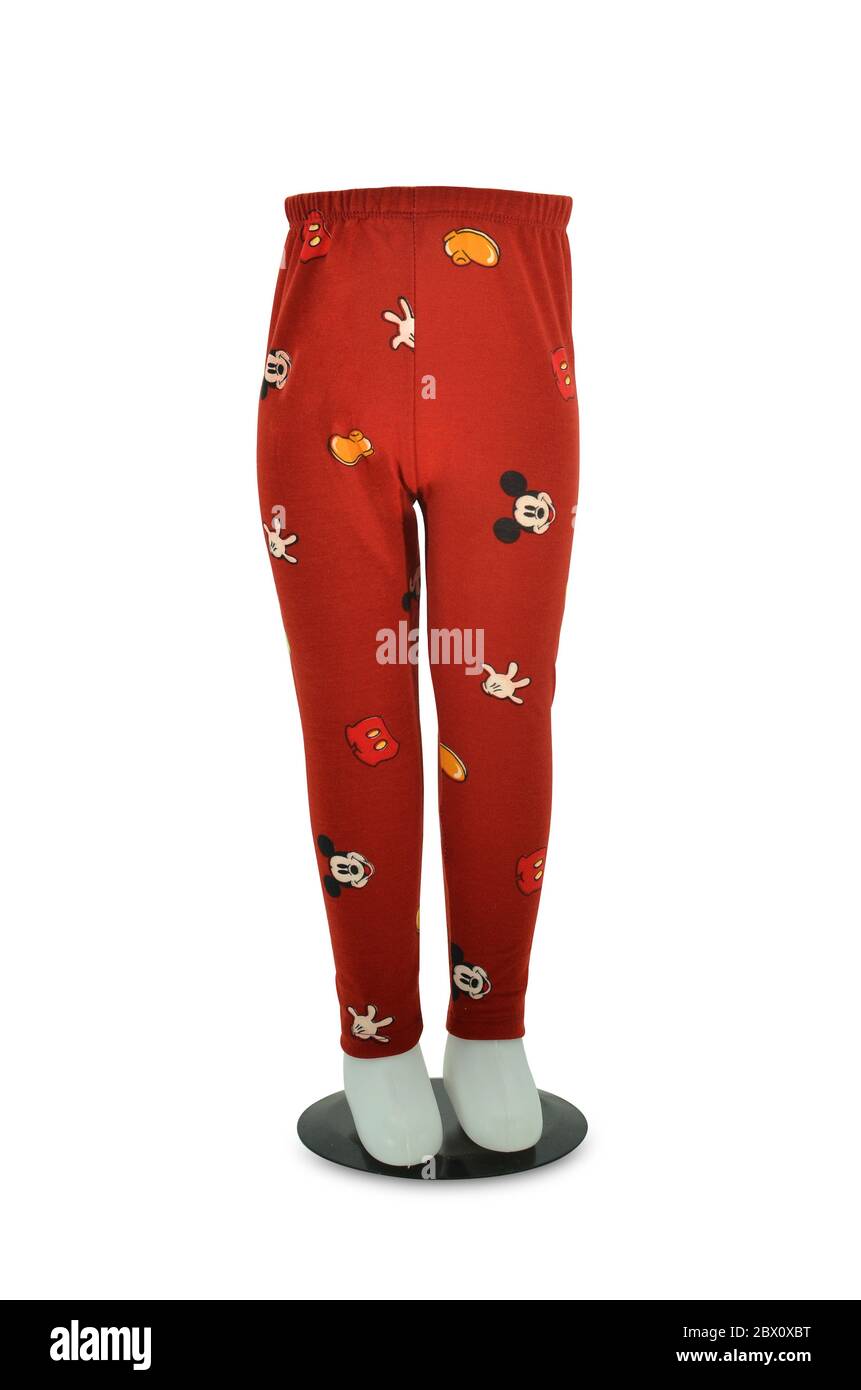 Colorful children clothes isolated in white background Stock Photo - Alamy