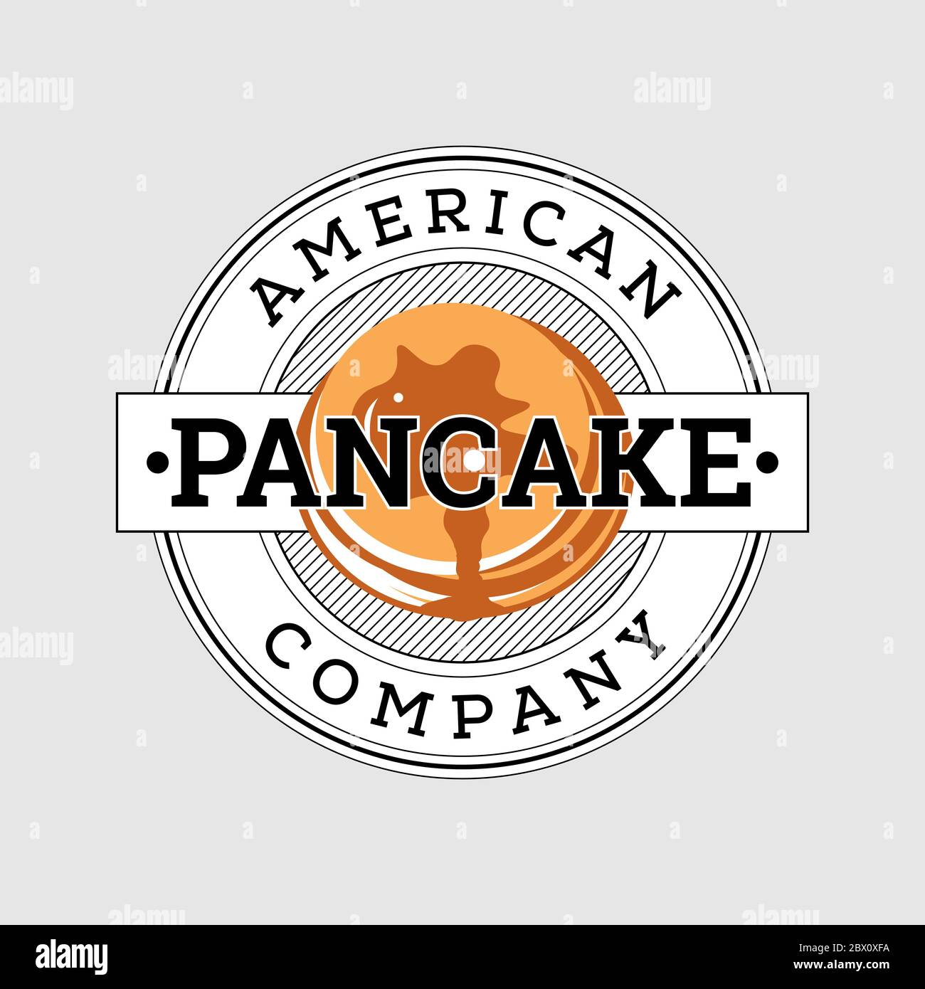 Traditional pancake Stock Vector Images - Alamy