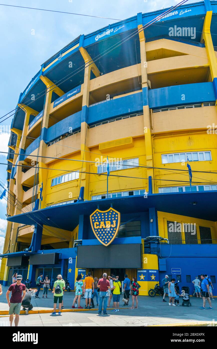 Boca juniors soccer stadium hi-res stock photography and images - Alamy