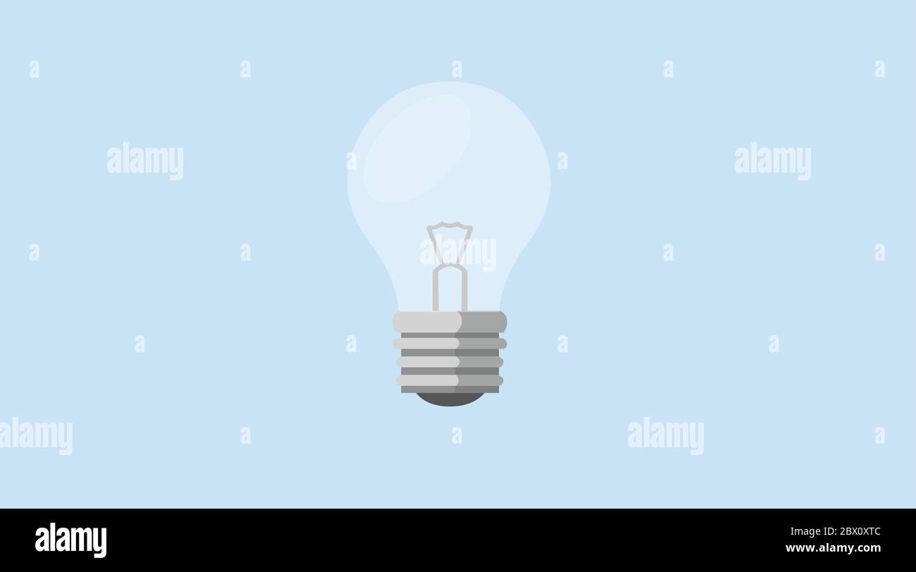 Light bulb, Vector Illustration Icon Stock Vector Image & Art - Alamy